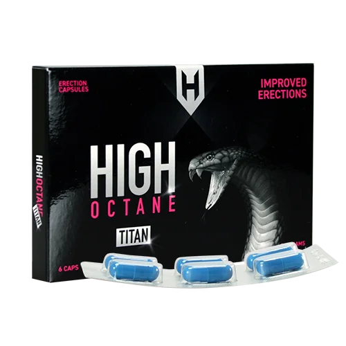 High Octane Titan - Natuurlijke Erecetiepillen - 6 Capsules